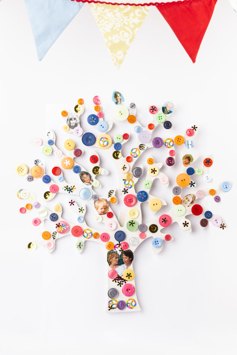 Large Tree - Craft Activity Pack – Dotty Birds - Mindful Activity Packs